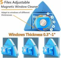 China Custom Double-Sided Window Cleaner Glass Wiper for sale
