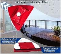 China Double-Sided Window Cleaner Glass Wiper 5-Files for sale