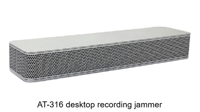 Device installation example in conference room