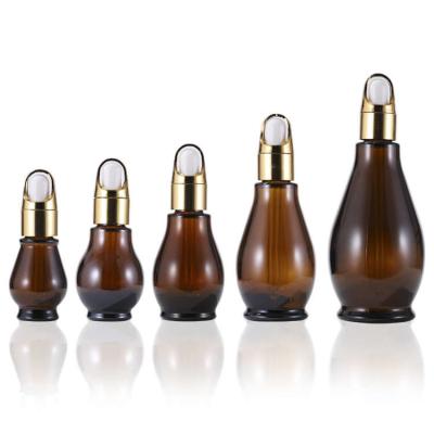 China Garrafas de vidro portáteis de pouco peso do óleo essencial com bola de rolo 30ml 50ml à venda