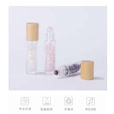 Cina Bottiglia di bambù del contagoccia del rullo multifunzionale per olio essenziale 10ml 15ml ultraleggero in vendita