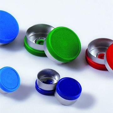 China Vial Flip Off Caps Eco Friendly prático, Flip Off Seals de alumínio ultraleve à venda