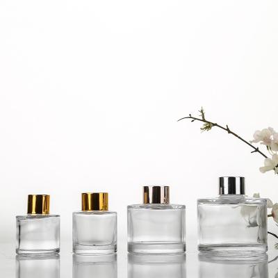 China Thickened Square Reed Diffuser Glass Bottles Multifunctional Lightweight for sale