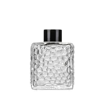 China Multifunctional Square Diffuser Glass Bottles Sturdy 50ml 80ml 200ml for sale