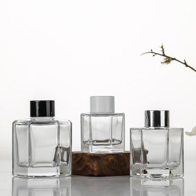 China Multifunctional Glass Perfume Diffuser Bottle 50ml 100ml Decorative Crystal for sale
