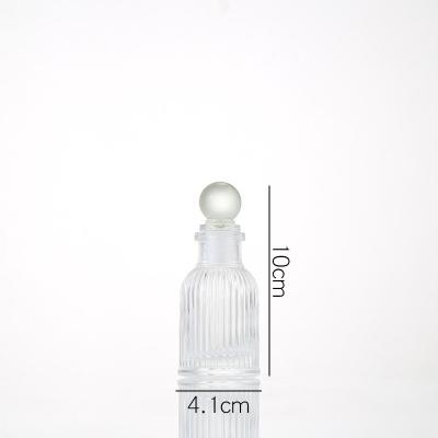 China Reusable Empty Reed Diffuser Glass Bottle for sale