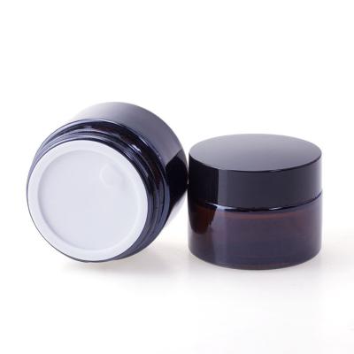 Cina Vetro inodoro ultraleggero dei contenitori crema cosmetici vuoti durevoli di trucco in vendita