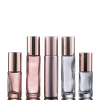 China Washable 10ml Essential Oil Roller Bottles Glass Roll On 28/410 Neck Custom Logo for sale