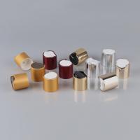 China Gold Disc Top Cap 20mm 24mm 28mm 20/410 24/410 28/410 Rust Proof Lightweight Closures for sale