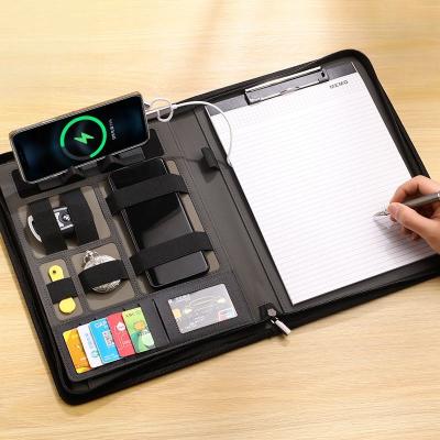 zippered portfolio
