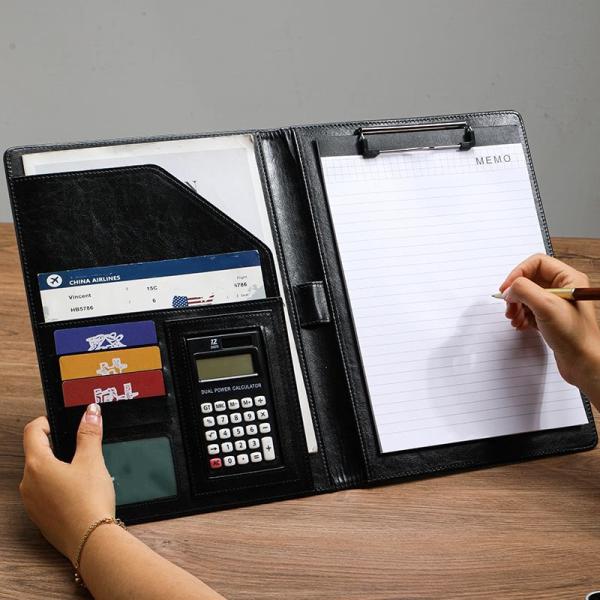 Quality 70gsm Office Business Portfolio Folder A4 Clipboard Binder Promotional Gift for sale
