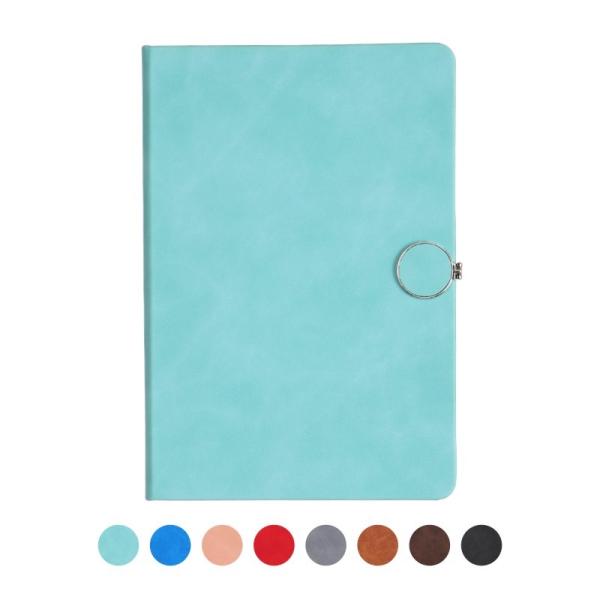 Quality Custom Personalized Notebook With Leather Cover & Magnetic Snap Closure for sale
