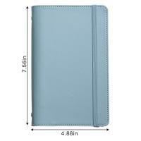 China Creative Retro Binding Loose-Leaf Notebook, A6 PU Leather Cover for sale