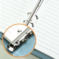 China Creative Retro Binding Loose-Leaf Notebook, A6 PU Leather Cover for sale