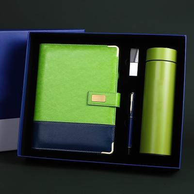 China Personalized Leather Bound Planners Notebook Refillable Journal 100gsm for sale