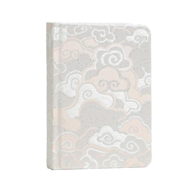Quality Embroidered Fabric Hardcover Cloth Hardcover Notebook Promotional School Writing Journal for sale