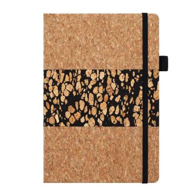 China Personalized Premium Cork Notebooks Stationery Notepad Online A5 Gift Set for sale