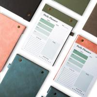 China Eco Friendly Refillable Detachable Full Grain Leather Notebook A5 Personalised for sale