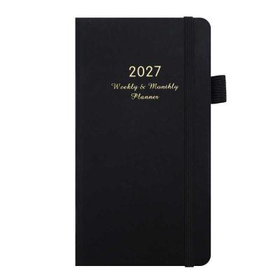 China Mini Portable Yearly Daily Weekly Monthly Planners Notebook CMYK Printing Customizable for sale