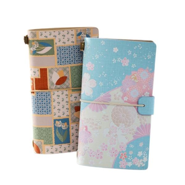 Quality Personalized A6 PU Refillable Leather Notebook Travel Journal Detachable Portable for sale