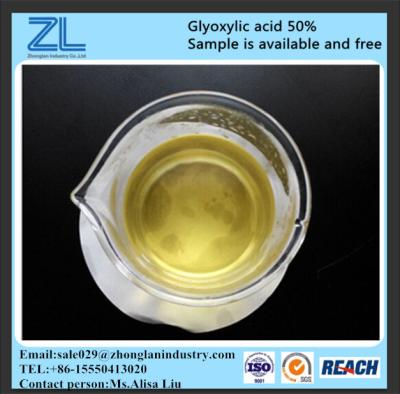 China glyoxylic acid 50% for hair treatment for sale