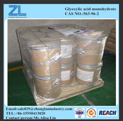 China CAS NO.:563-96-2,Glyoxylic acid monohydrate 98% content for sale