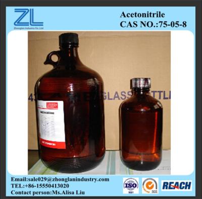 China Best quality & price HPLC Acetonitrile 99.9% CAS No.: 75-05-8 for sale