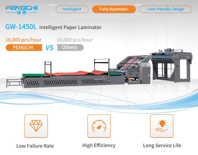 Labor Saving Advanced Pre Stacking Flute Laminating Machine for Packaging Industry