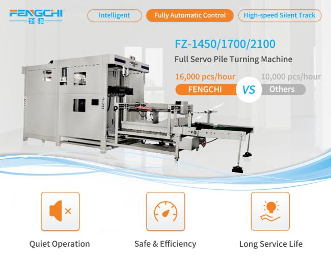 Full-Servo Post Printing Machinery One Touch Enabled Paper Pile Turner Machine