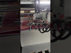 Leading Edge Paper Feeding Patent Digital 5 Ply Paper Flute Laminator with Hot Laminating