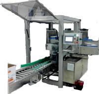 Quality Compact And Simple Structure Drop Case Packer Intelligent Control 0.5m²/Min YQZX for sale