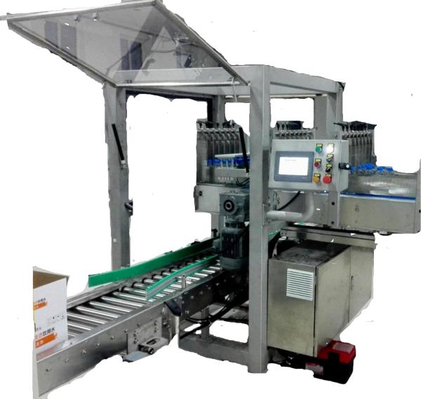 Quality Compact And Simple Structure Drop Case Packer Intelligent Control 0.5m²/Min YQZX-DL-12 for sale