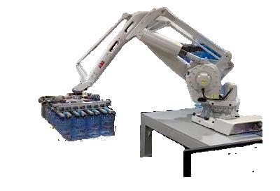 China Beverage Food Robot Pallet Unloader / Robotic Depalletizer 800 To 2000+ Containers/Minute for sale