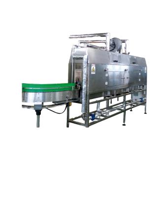 China PLC Control Steam Shrink Tunnel For Beverage Food Dairy Pharmaceutical for sale