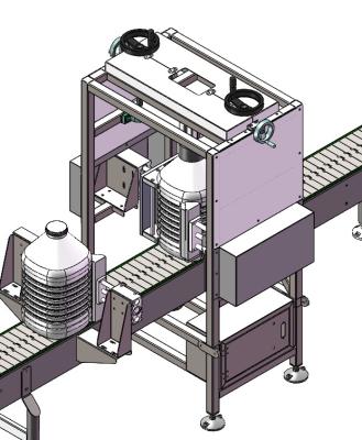 China Vision Detection Press On Ring Handle Applicator Machine With Storage Hopper Bulk Feeding & Sorting for sale