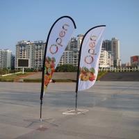 China Custom Double Sided Banners Cafe Barrier Banners For Outside for sale