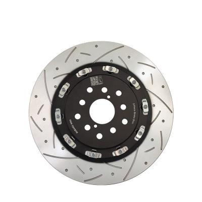China High Perfermance OEM Standard Front Rear Floating Brake Disc for Volv o Cars 345*30mm 2-Piece Brake Disc Floating Front For Volkswagen Golf 5(R32) OE#1K0615301M;1K0615301AR for sale