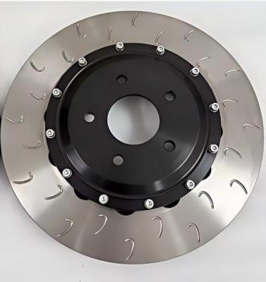 China Racing Modified Brakes Rotor 355mm 380mm 405mm Floating Disc Aluminum Center Front Floating Brake Disc for Cadillac XTS for sale