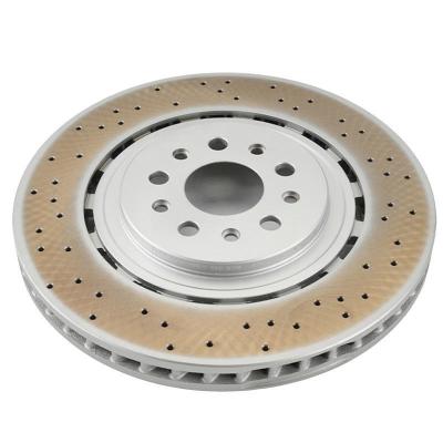China 670037769 Auto Front Brake Disc Rotor For Maserati Levante S GTS 3.0T 3.8T 2017-2024 Premium Oe Replacement Coated Brake Disc OE#235318 Non Stick Surface Brake Rotor For MASERATI for sale