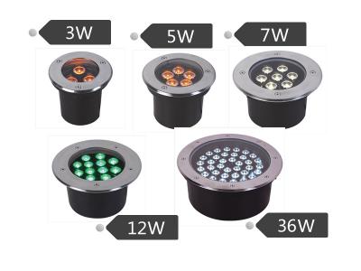 China 3W 5W Underground Led Spotlight Epistar Chips Waterproof For Public Square for sale