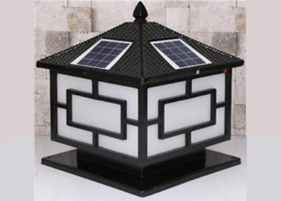 China Solar Pillar Garden Light Fittings , Landscape Decoration Exterior Garden Lights Led for sale