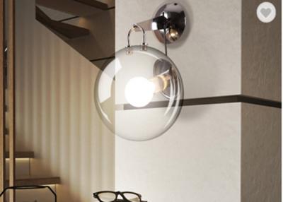 China Staircase Lamp Aisle Nordic Living Room Lamps , Glass Led Strip Light Wall for sale