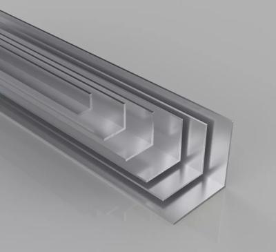 China ISO9001 Right 90 Degree Aluminum Angle 6201 6205 T5 Aluminum Alloy Profile for sale