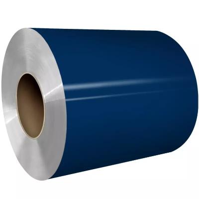 China Customized 1000 Series 1060 0.4mm 0.5mm 0.6mm Blue Color Coated Aluminum Coil for Lamp Holders for sale