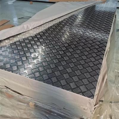 China Supplier Prices 4X8 2024 3004 3003 Alloy Embossing Chequered Aluminium Plate for sale