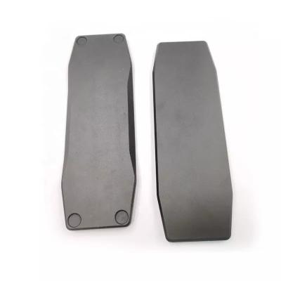 China Custom Precision CNC Aluminum Tweak Board Anodized Black Plate for sale