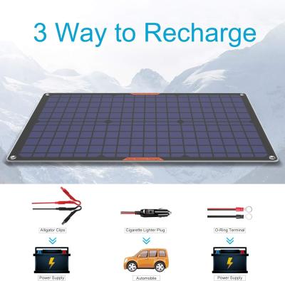 China Trickle Motorhome zonnebatterijoplader 30W 12V Te koop