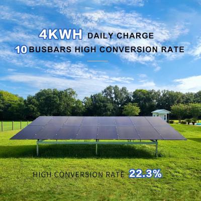 Cina Kit di pannelli fotovoltaici bifaciali monocristallini da 400W 10BB in vendita