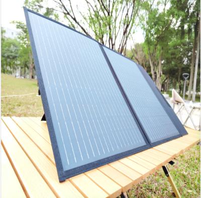 China FT60 painel solar dobrável 200w carregador cobertor impermeável IP65 com preto à venda