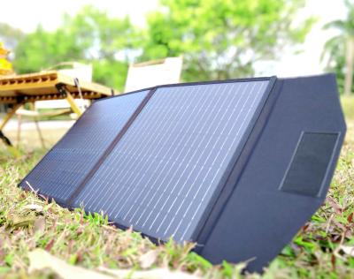 China FT60 painel solar dobrável 200w carregador cobertor impermeável IP65 com preto à venda